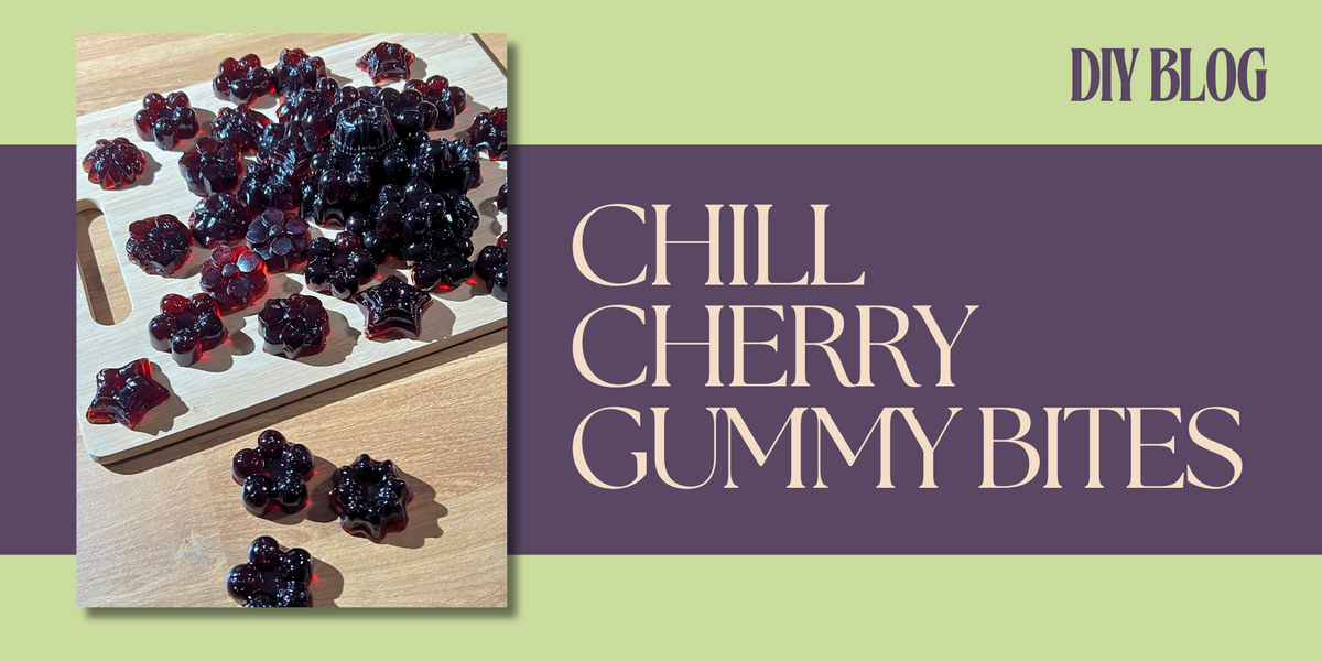 Chill Cherry Gummy Bites – Herbally Grounded
